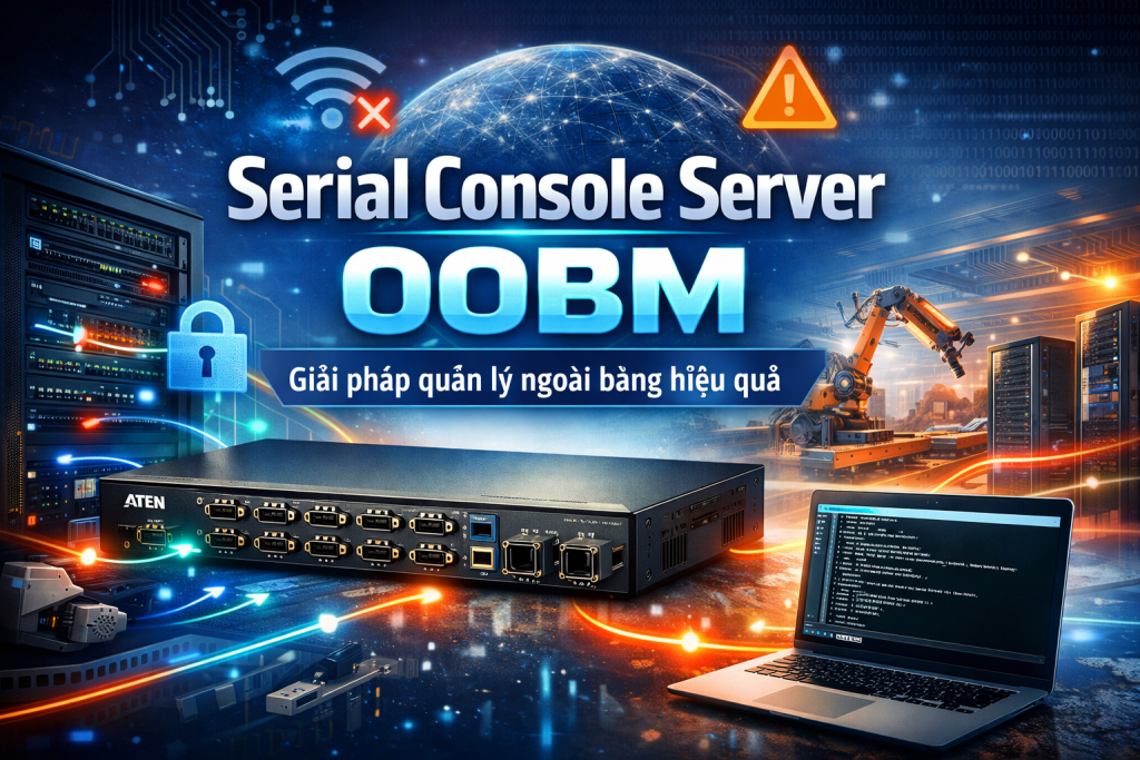 Tại sao mọi phòng máy chủ đều cần một Serial Console Server? - ATEN ...